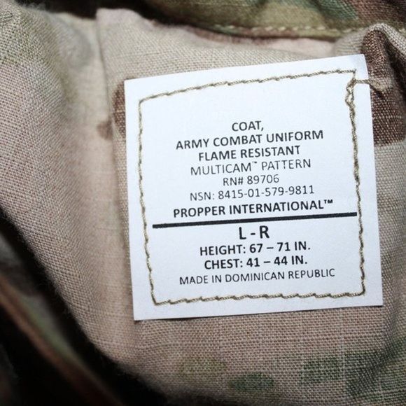 Proper | Jackets & Coats | Propper Multicam Flame Resistant Acu Coats ...